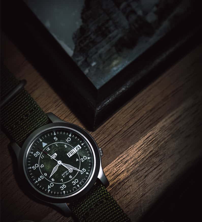 Montre chronographe vintage militaire